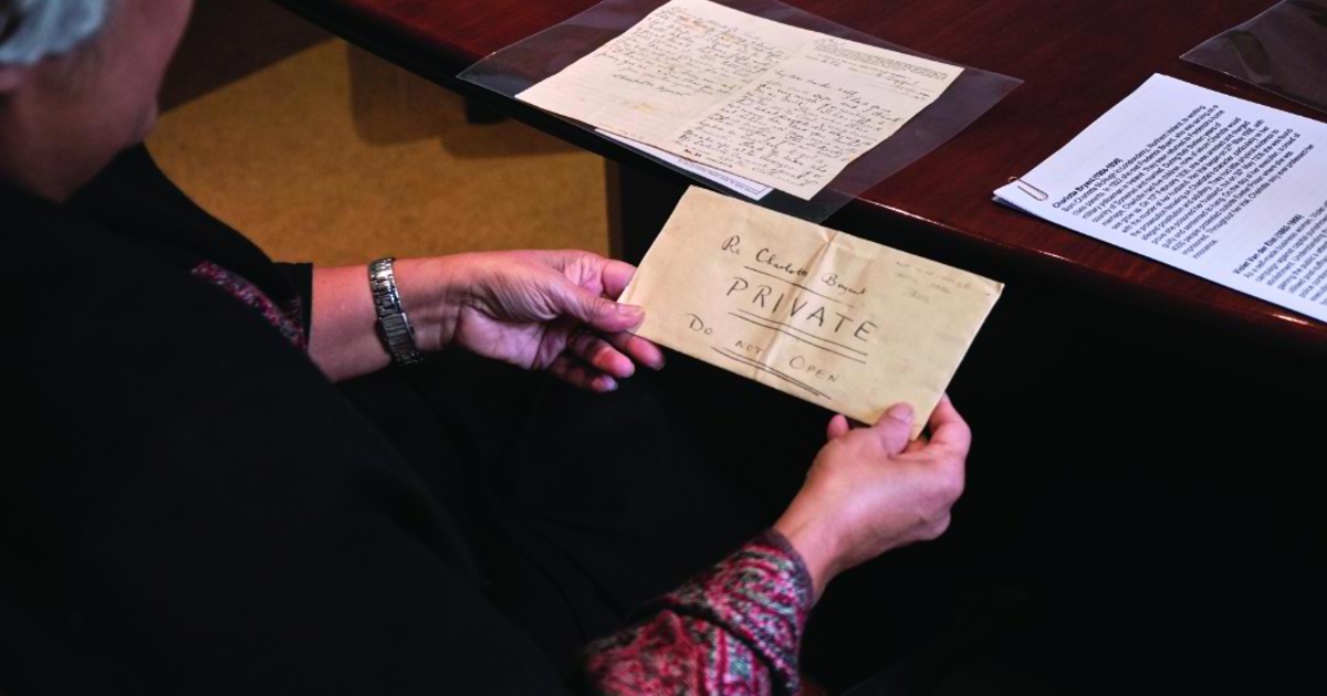 Object Walk: Charlotte Bryant's Final Letter Before Execution ...