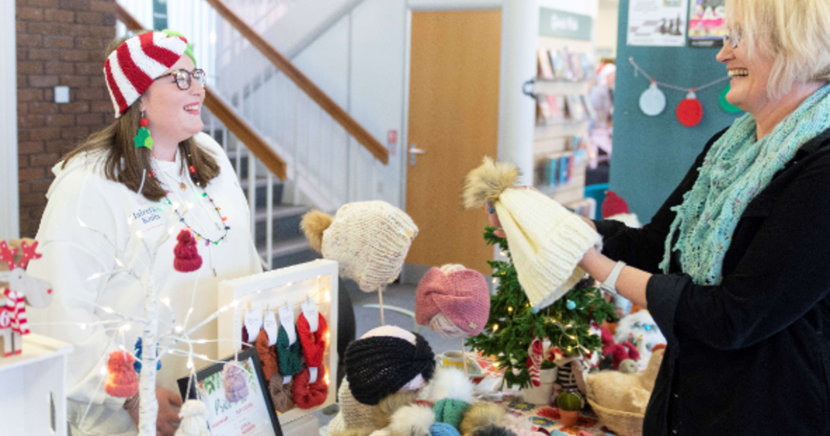 Christmas Market at Sutton In Ashfield Library - Leftlion - Nottingham ...