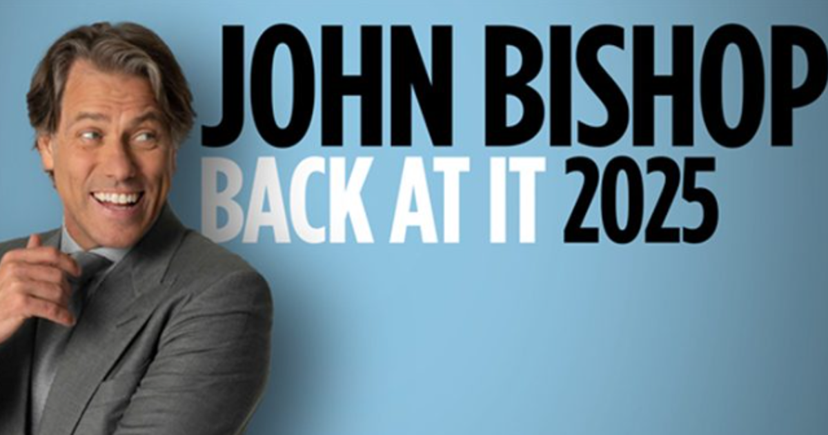 John Bishop: Back at It - Leftlion - Nottingham Culture