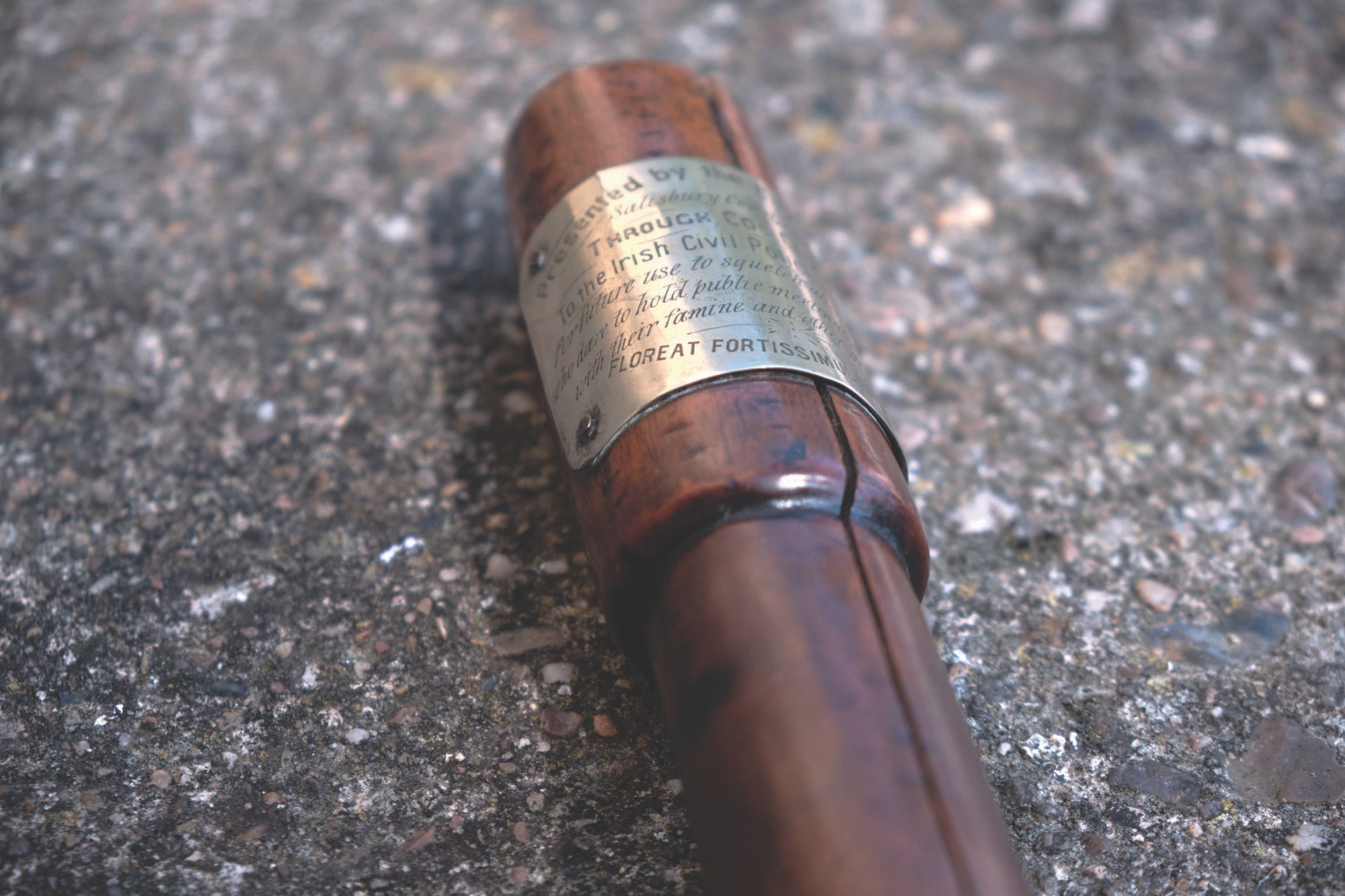 Object Walk: 1887 'Bloody Sunday' Bludgeon - Leftlion - Nottingham Culture