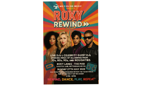 Roxy Rewind - Leftlion - Nottingham Culture