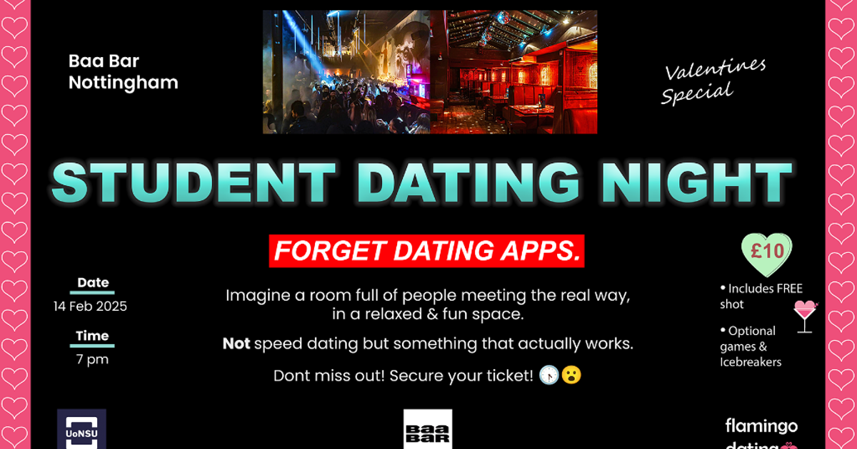Student Dating Night @baa Bar (valentine’s Special) 囹 - Leftlion ...