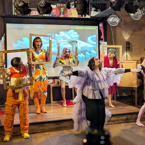 Stage review: a beautiful night of drag, burlesque and art with Niche Artefact - Nottingham Culture