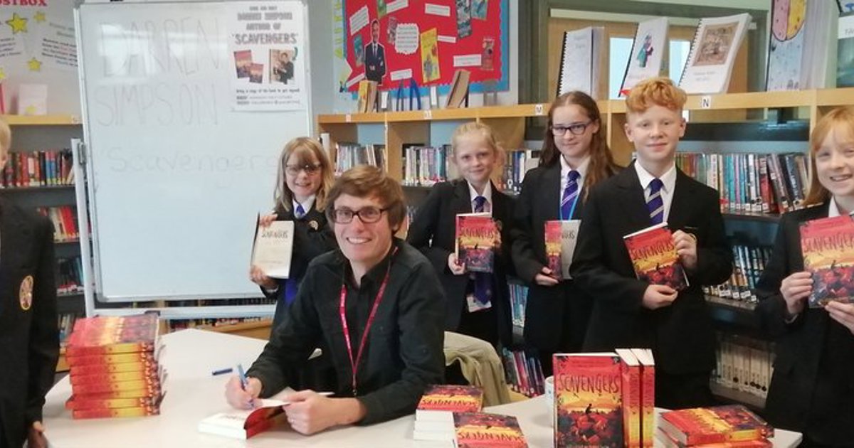 Notts Author Darren Simpson is Inspiring Children to Love Reading ...