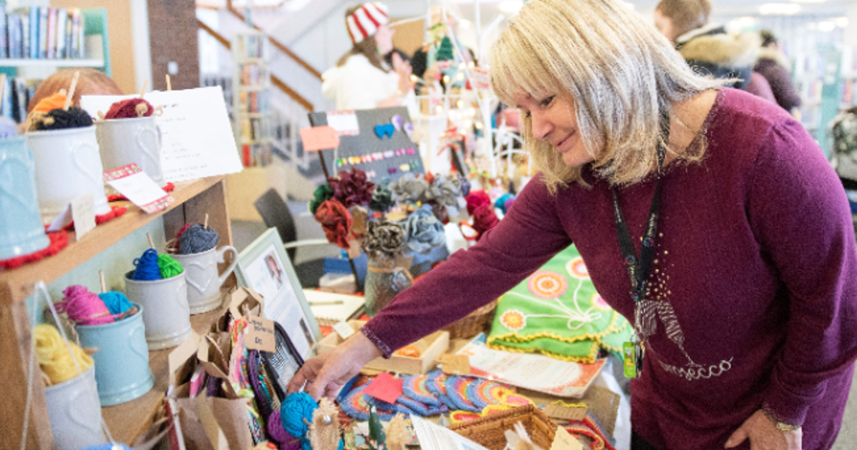 Christmas Market at Arnold Library - Leftlion - Nottingham Culture