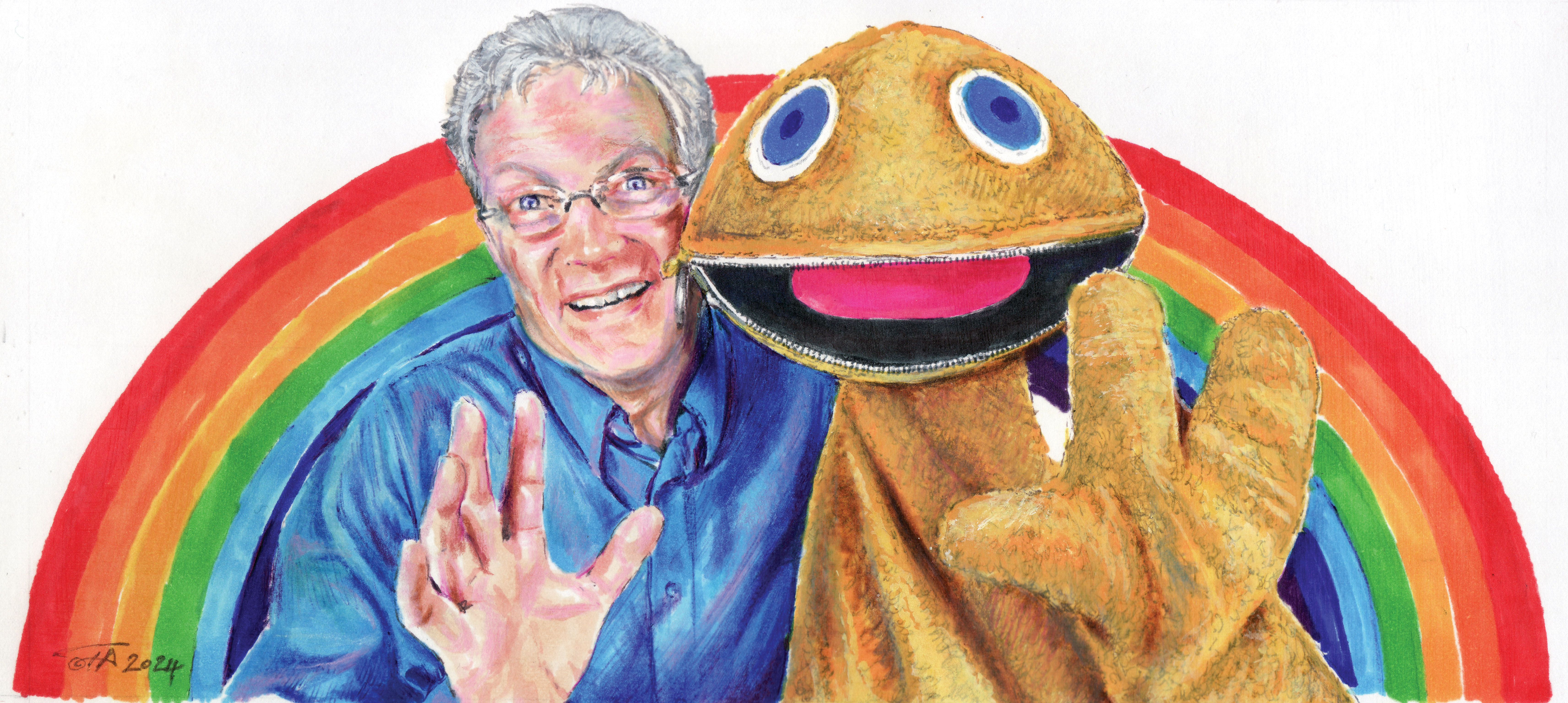 Rainbow Puppeteer Ronnie le Drew Talks About Bringing Zippy to Life ...