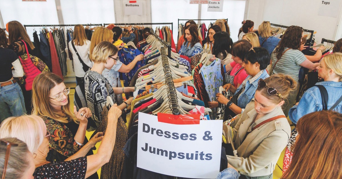 Tired of Fashion Overconsumption? A Clothes Swap Might Be The Answer ...