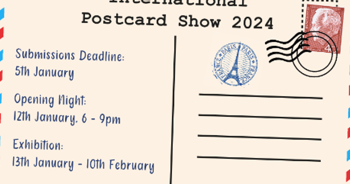 International Postcard Show 2024 - Leftlion - Nottingham Culture
