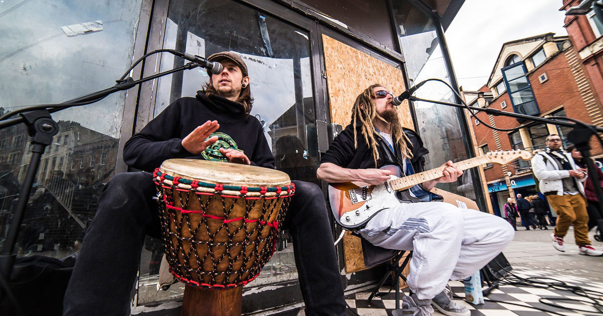 Nottingham Buskers: ReggaeNotts - Leftlion - Nottingham Culture