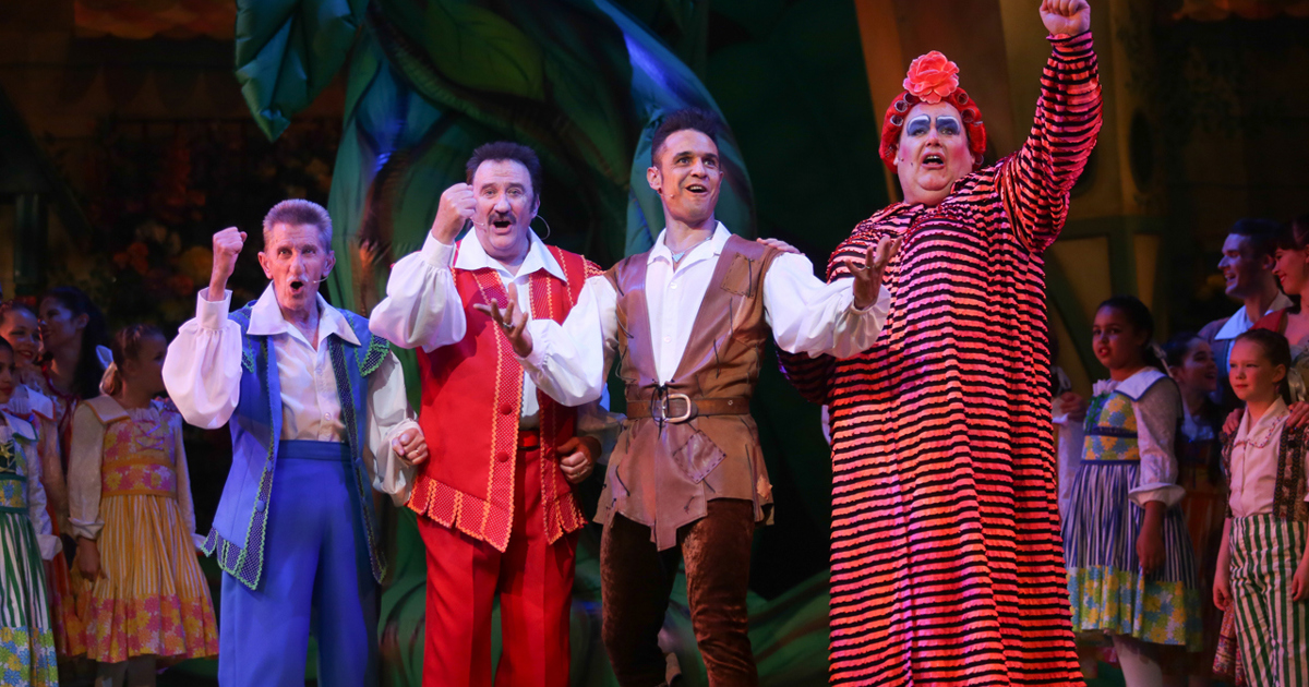 Panto Review: The Chuckle Brothers in TRCH's Jack and the Beanstalk ...