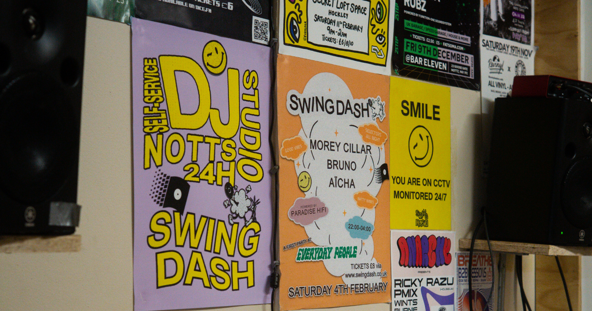 Swing Dash Take Over Everyday People for First Ever Party - Leftlion - Nottingham Culture