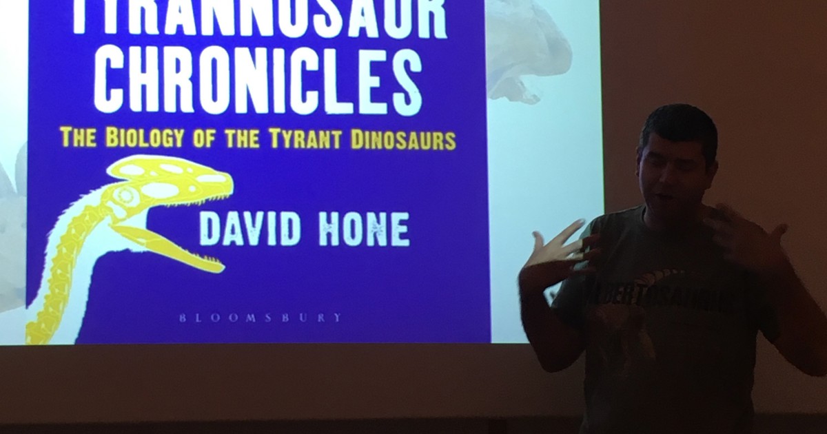 David Hone Talks Feathered Dinosaurs at Lakeside Arts - Leftlion ...