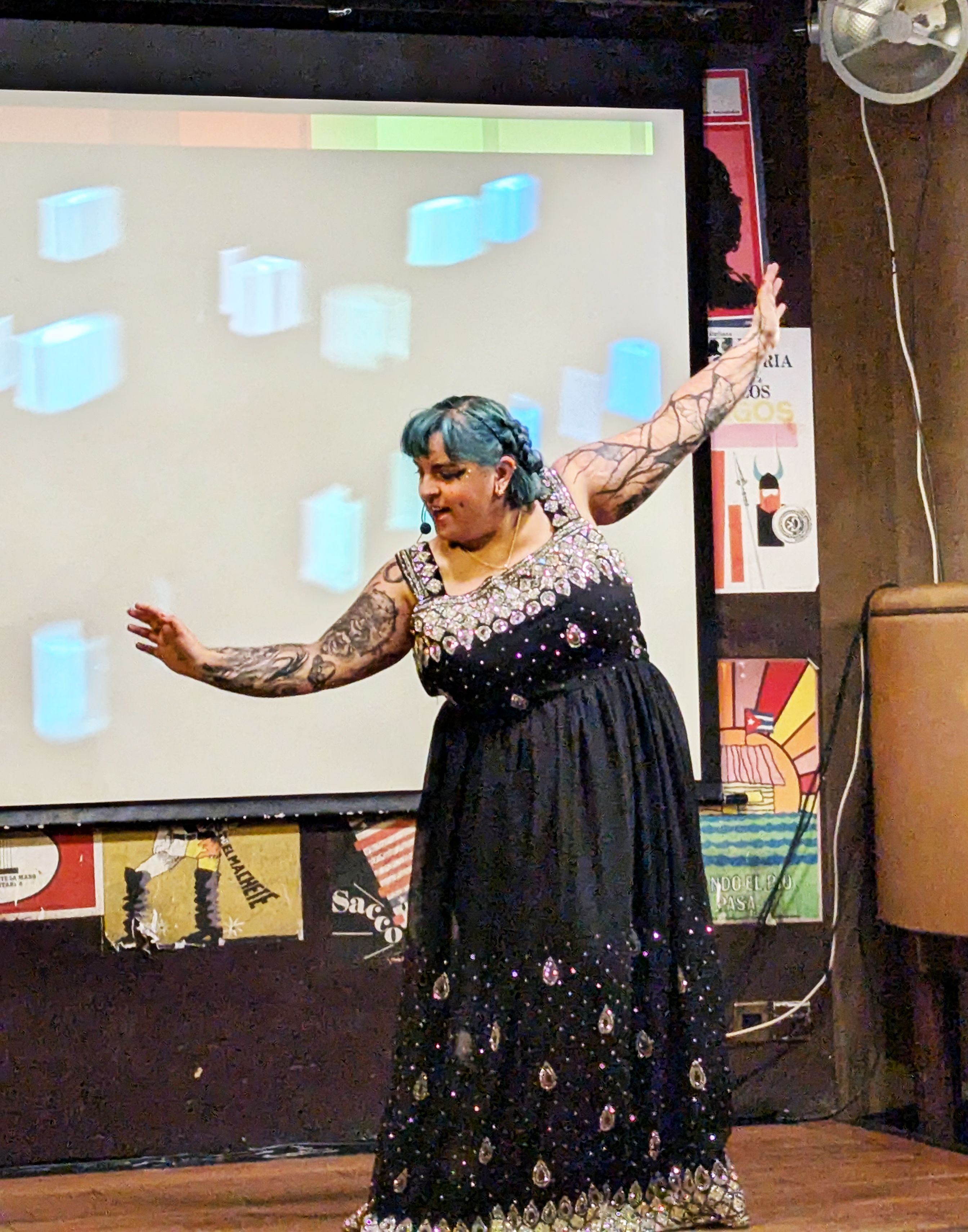 Stage review: a beautiful night of drag, burlesque and art with Niche Artefact - Nottingham Culture