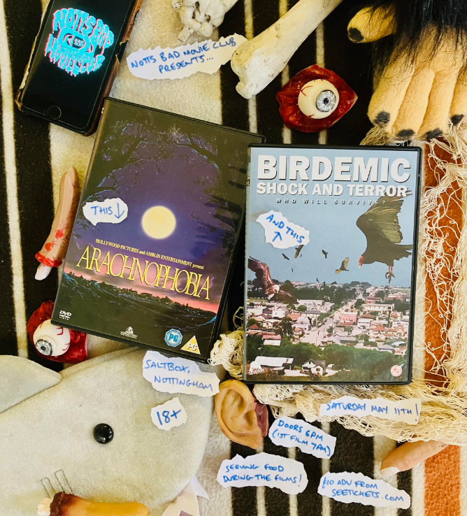 Notts Bad Movie Club - Aracnophobia & Birdemic - Leftlion - Nottingham ...