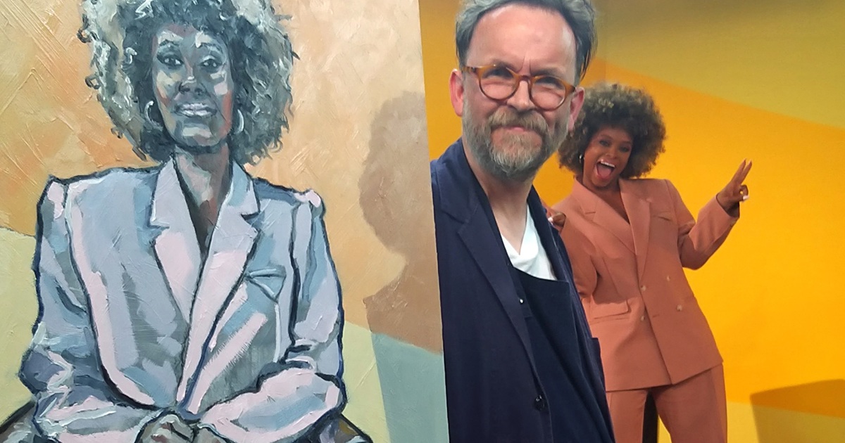 Painting Portraits and the People of Beeston with Artist Matthew Lyons ...