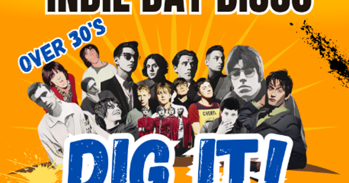 Dig It! Over 30's Indie Day Disco - Leftlion - Nottingham Culture