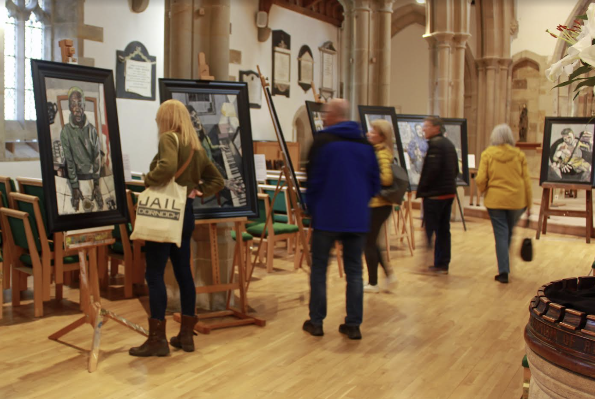 Painting Portraits and the People of Beeston with Artist Matthew Lyons - Leftlion - Nottingham ...