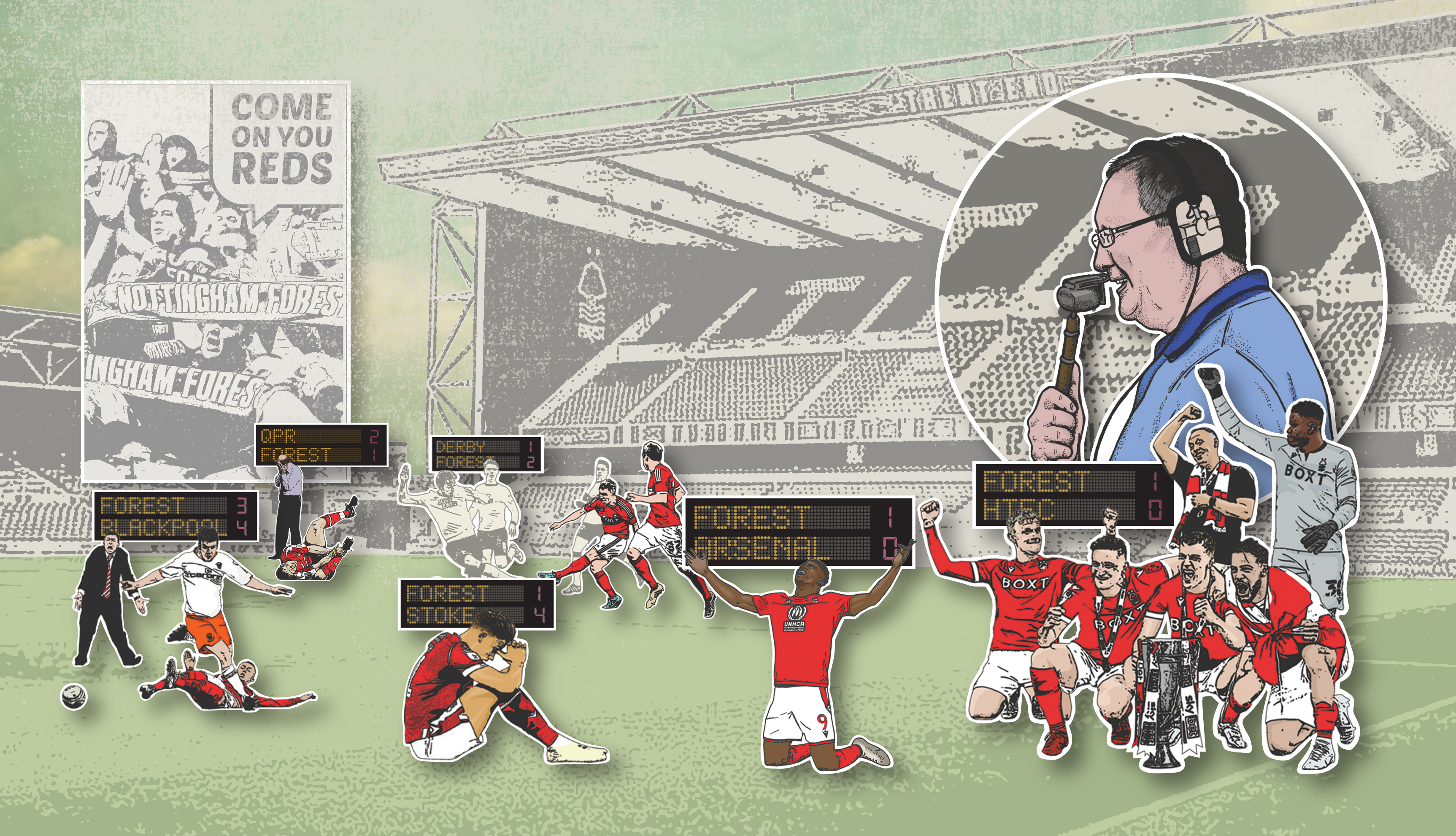 We catch-up with legendary local commentator Colin Fray as Nottingham ...