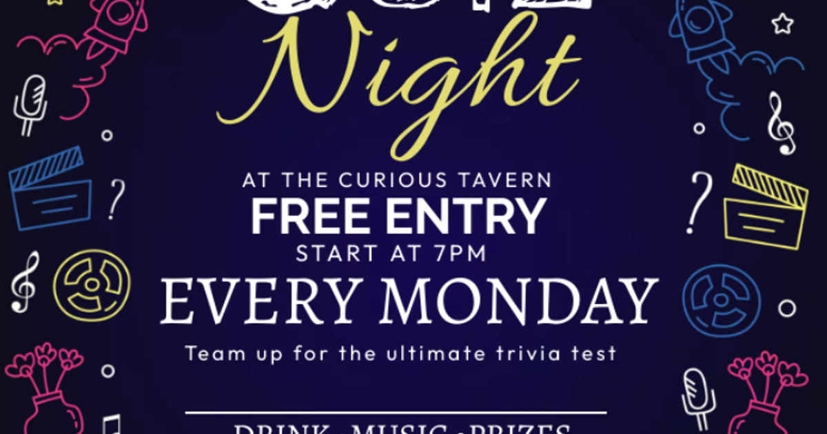 Pub Quiz Curious Tavern - Leftlion - Nottingham Culture