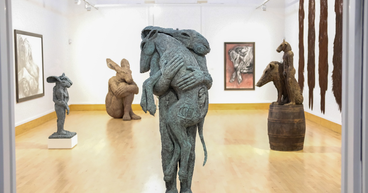 Creating Mythical Hybrid Creatures, Sophie Ryder's Exhibition ...